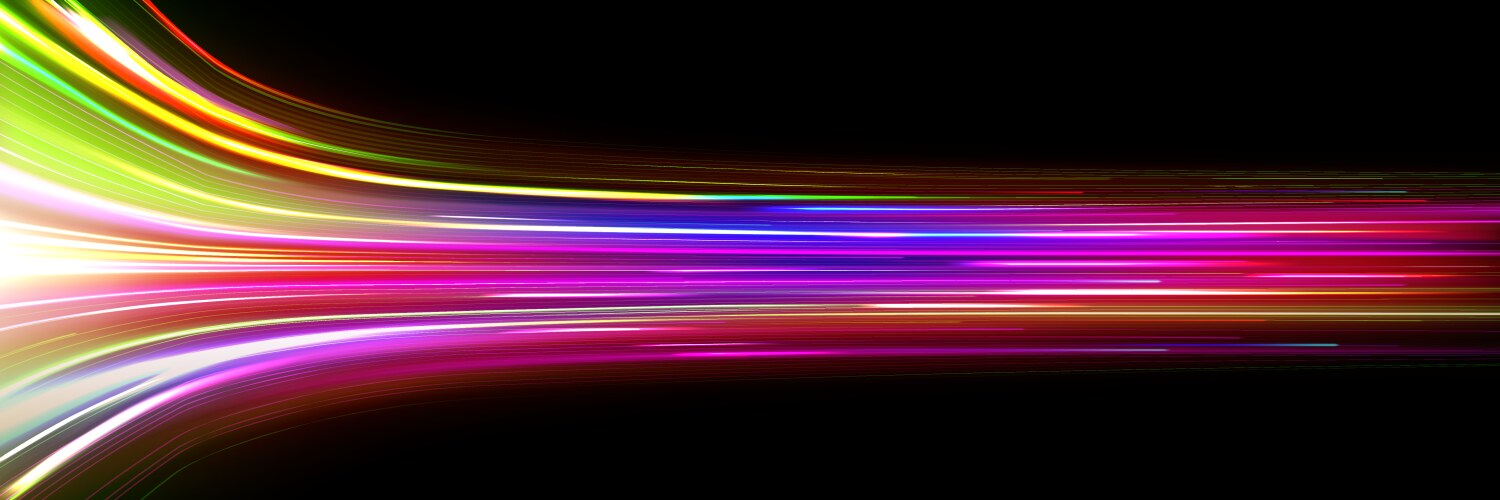 Speed ray light tracing effect template for your Vector Image