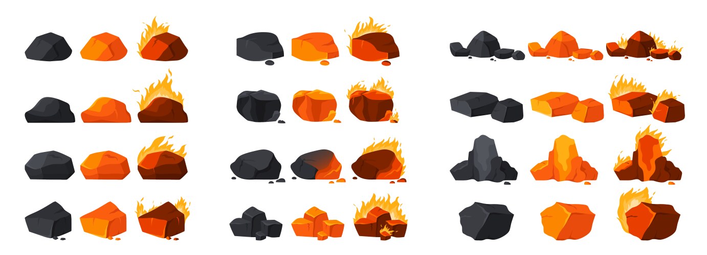 Fire Sequence Vector Images (over 610)