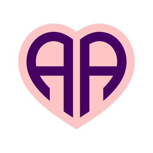 Aa Love Logo Vector Images (27)