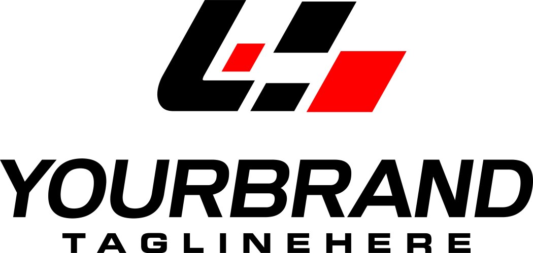 Abstract sport automotive tire logo symbol Vector Image