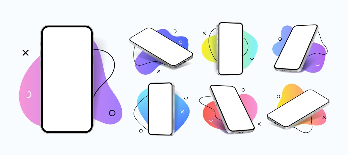 Mobile Mockup Vector Images (over 61,000)