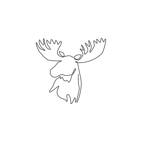 Moose Outline Vector Images (over 4,000)
