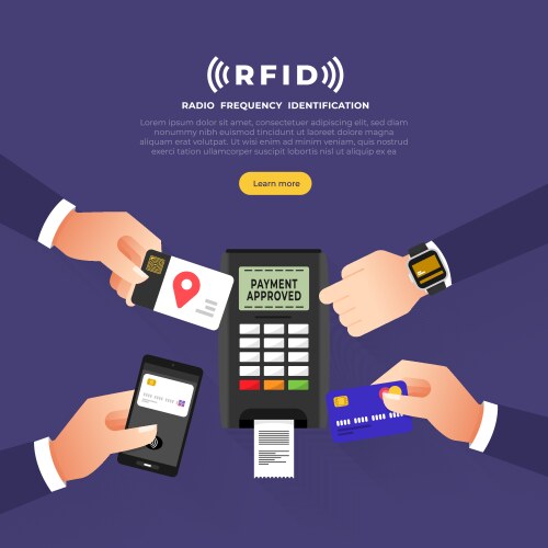 Rfid Royalty Free Vector Image - VectorStock