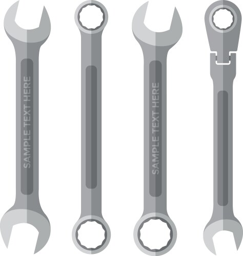 Wrench Royalty Free Vector Image - VectorStock