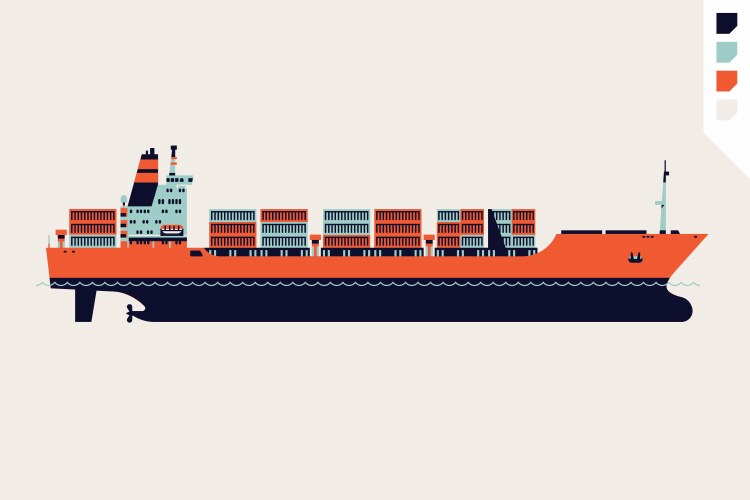 Container Ship Icon Vector Images (over 80,000)