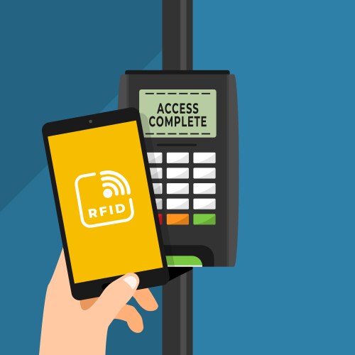 Rfid Royalty Free Vector Image - VectorStock