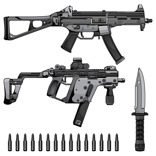Machine Gun Symbol Vector Images (over 12,000)