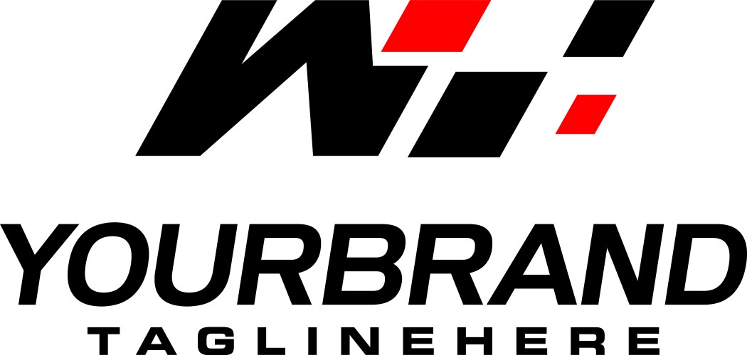 Auto center garage service and repair logo Vector Image