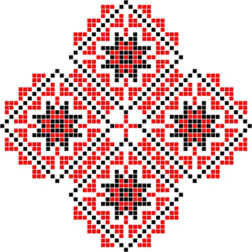 Set of 25 seamless ethnic patterns for embroidery Vector Image