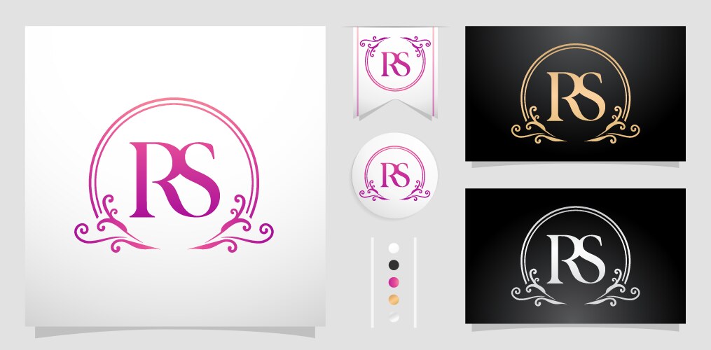 R S Monogram Vector Images (over 2,300)