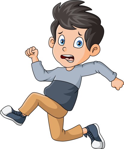 Boy Running Cartoon Vector Images (over 11,000)