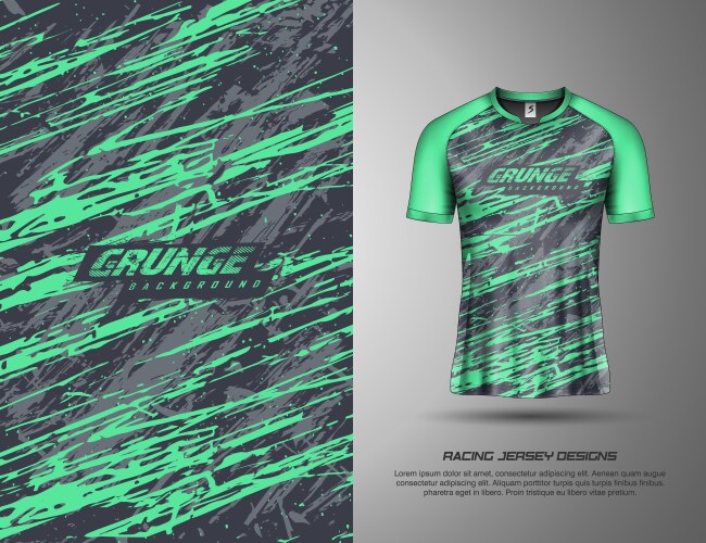 Tshirt sports grunge texture background Royalty Free Vector