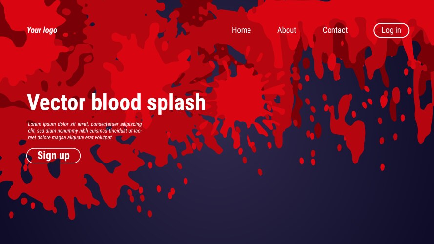 Blood Banner Vector Images (over 16,000)