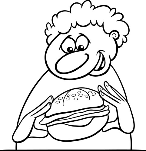 Angry man cartoon Royalty Free Vector Image - VectorStock