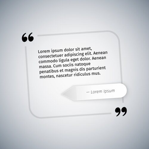 Quote Template Vector Images (over 99,000)