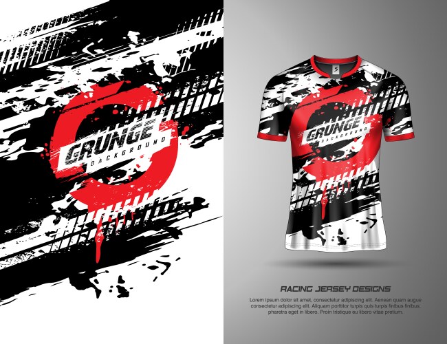 Tshirt sports grunge texture background Royalty Free Vector