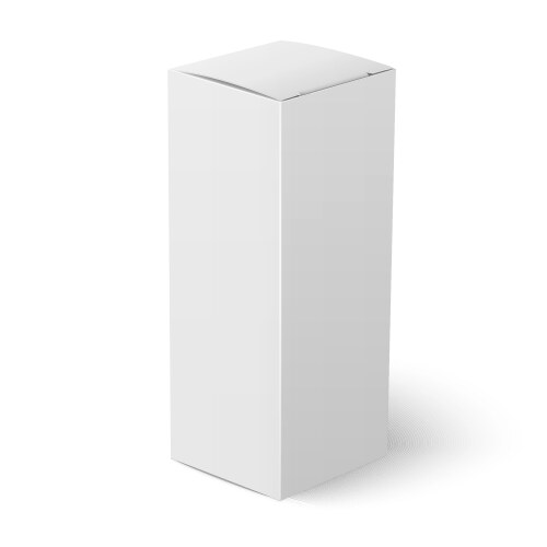 White box with separators Royalty Free Vector Image