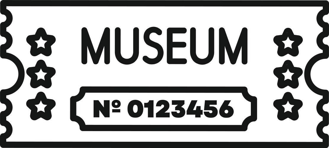 Museum Ticket Vector Images (over 4,000)