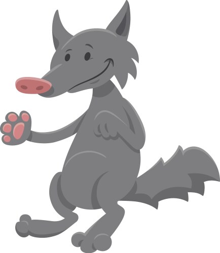 Cartoon Character Gray Wolf Vector Images (over 4,700)