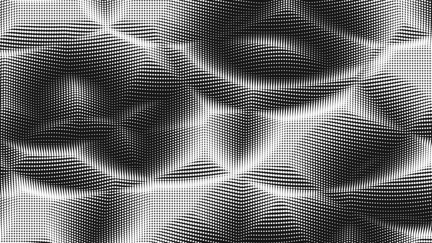 Point wave noise texture abstract dot background Vector Image