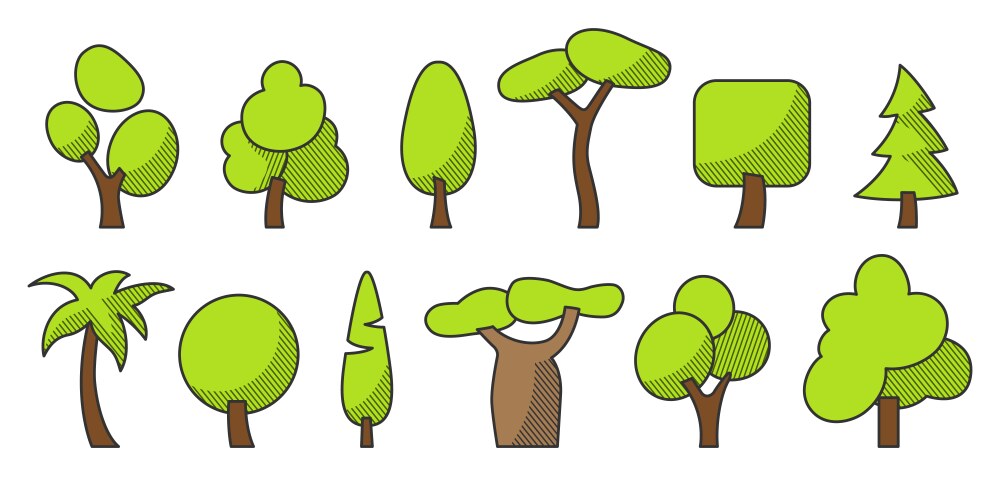 Baobab Tree Vector Images (over 2,000)