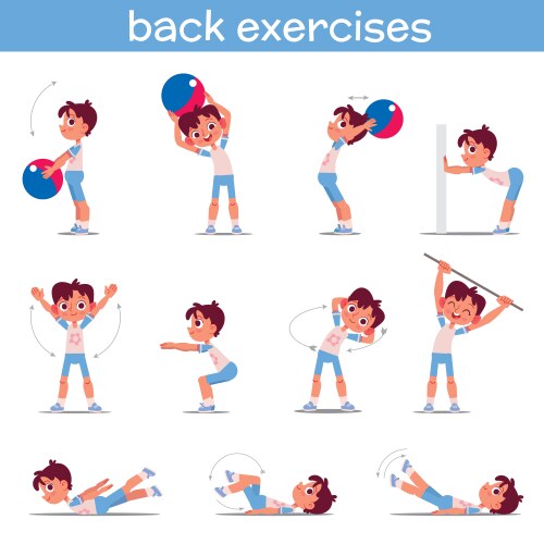 Stretch Exercises Vector Images (over 34,000)