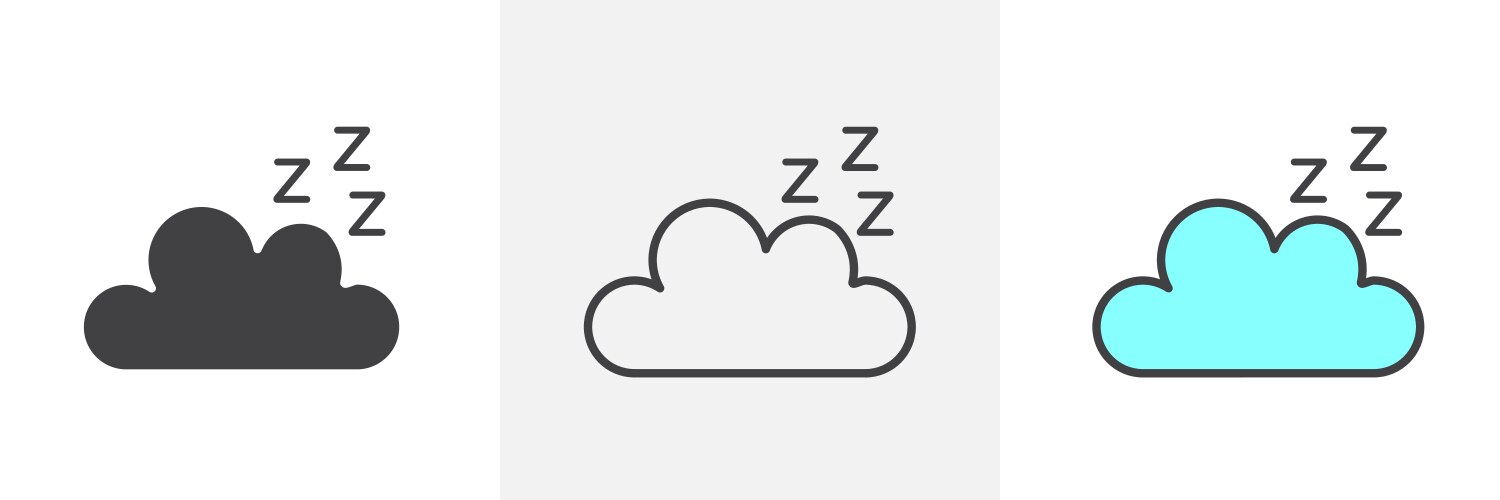 Zzz Comic Icon Vector Images (over 590)