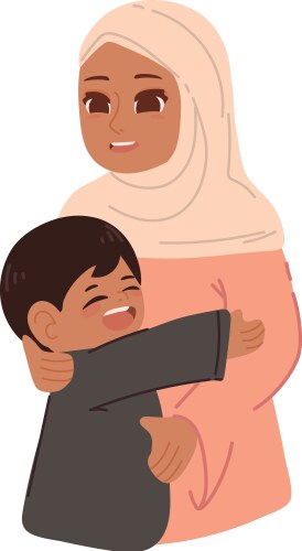 Hijab Mother Vector Images (over 1,300)