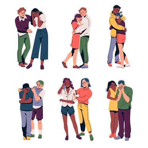 Sad Family Vector Images (over 10,000)