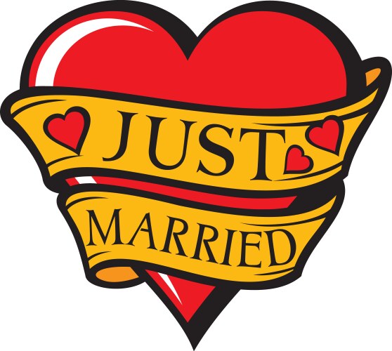 Just Married Vector Images (over 5,400)