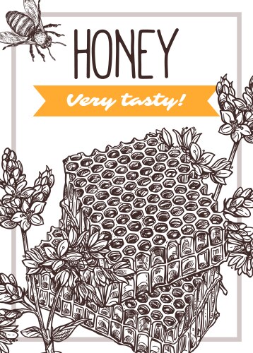 Honey Poster Vector Images (over 7,900)