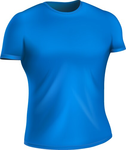 Blue Tshirt Front and Back Vector Images (over 1,000)