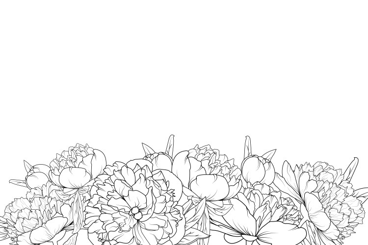 Floral Bottom Border Vector Images (over 300)