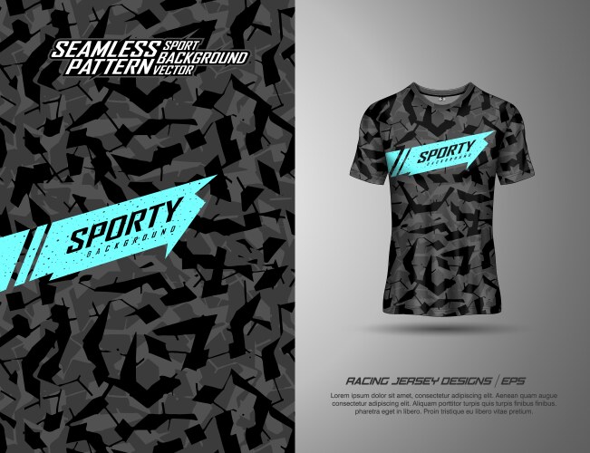 Tshirt sports grunge texture background Royalty Free Vector
