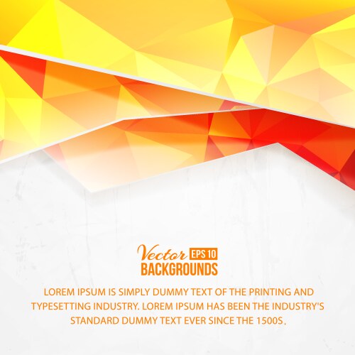 Orange Triangle Background Vector Images (over 170,000)