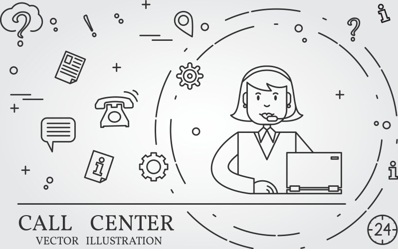 Call Center Vector Images (over 70,000)