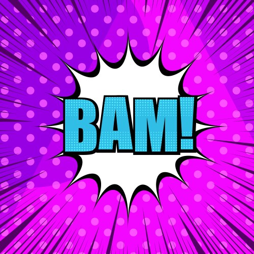 Comic Book Bam Vector Images (over 490)