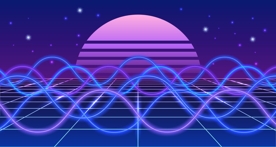 Synthwave Vector Images (over 4,600)