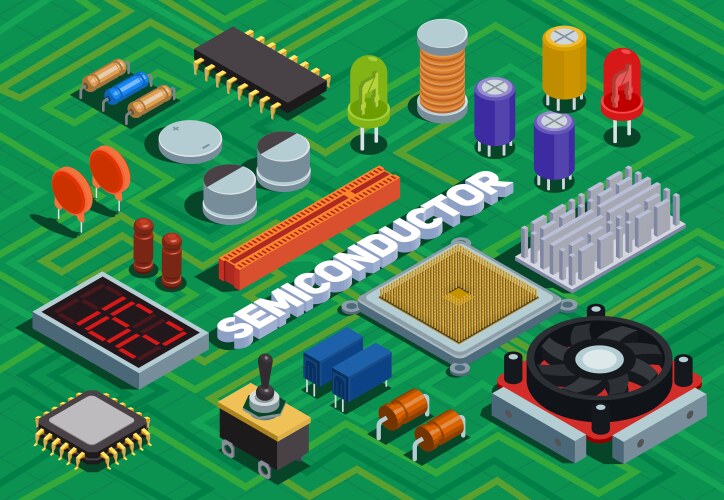 Semiconductor Background Vector Images (over 6,500)