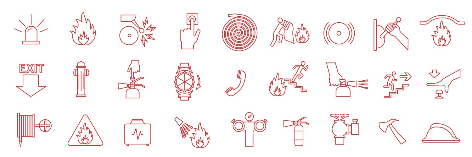 Hazard warning symbol icons ghs safety pictograms Vector Image