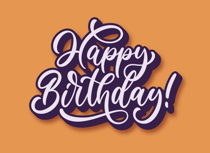 Happy Birthday Word Art Vector Images (over 2,200)