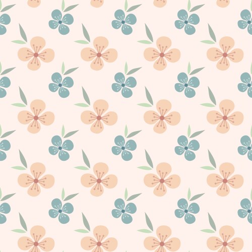 Cute seamless pattern Royalty Free Vector Image