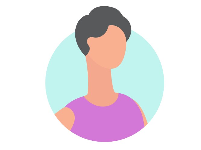 Person icon portrait artists capture essence Vector Image