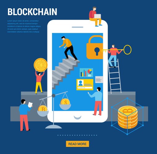 Blockchain People Vector Images (over 3,600)