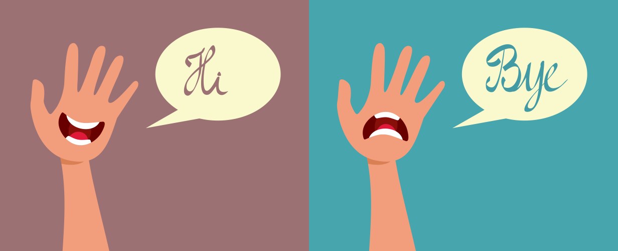 Farewell Cartoon Vector Images (over 400)