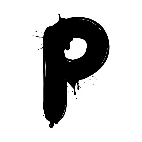 Black and White Letter P Vector Images (over 43,000)