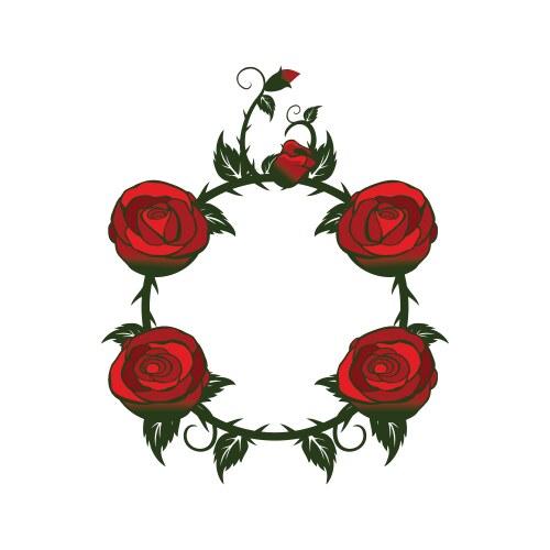 Rose Vine Vector Images (over 3,200)