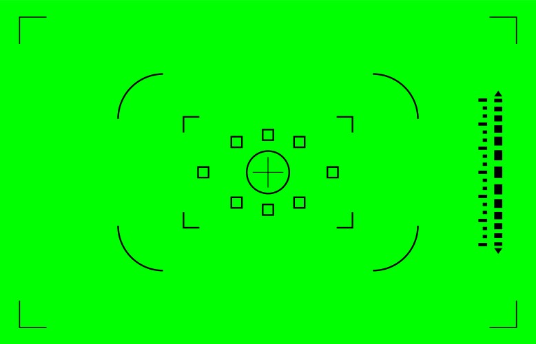 Night Vision Camera Overlay Royalty Free Vector Image