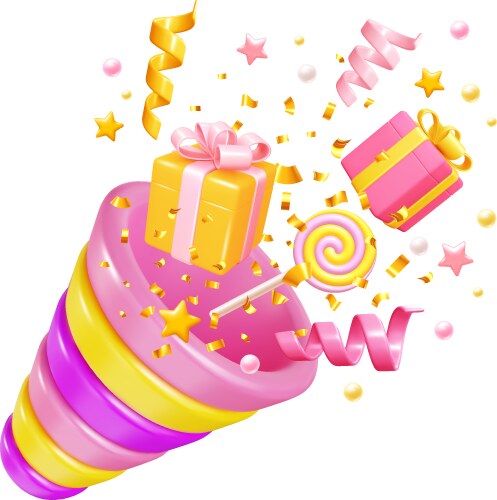 Party Popper Cartoon Vector Images (over 860)