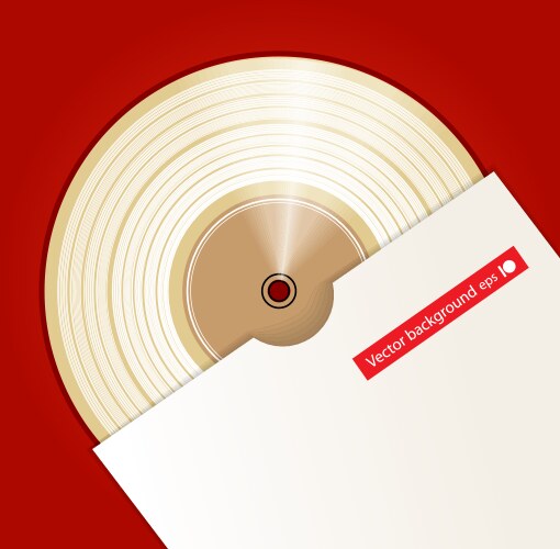 Platinum disc Royalty Free Vector Image - VectorStock